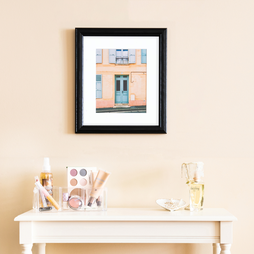 square black picture frames with mount